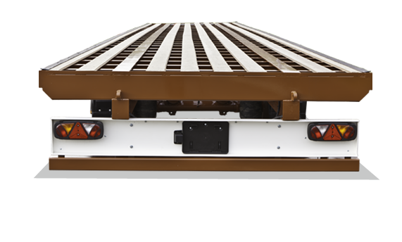 Straight Frame Semi Tri Axle